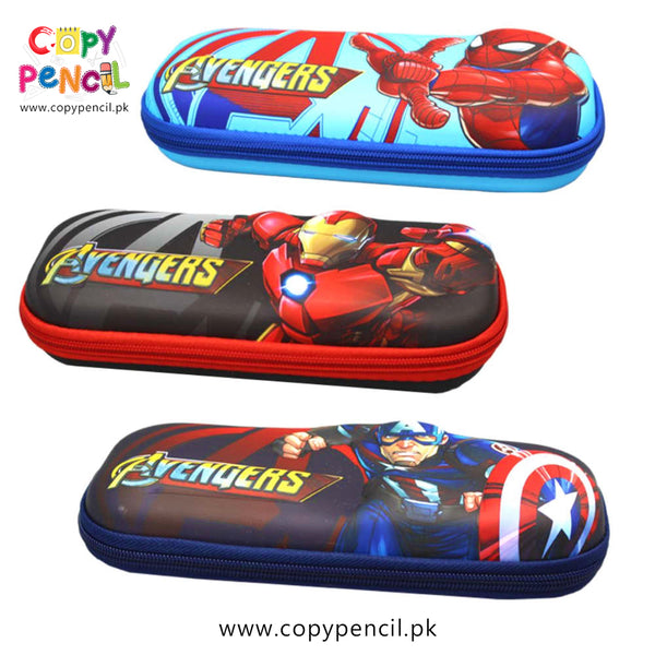 Buy Avengers Stationery Pouch 3D Embossed Accessories Storage Case ...