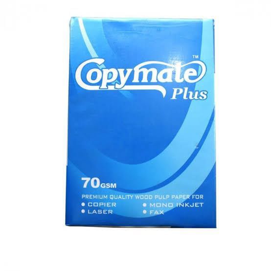 Copymate Plus Premium Printing Paper – 70gsm A4 – CopyPencil.pk