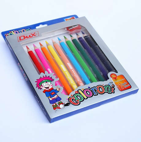 Buy Dux Coloroni Pencil Colors 12 Jumbo Size Color Pencils – CopyPencil.pk