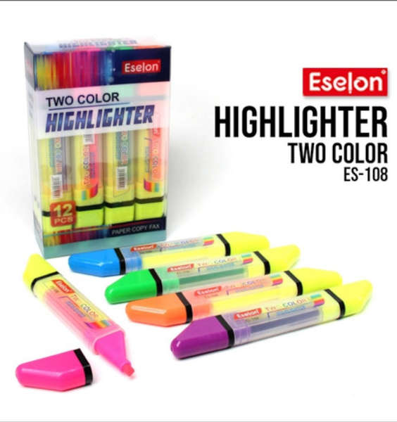 Buy Highlighters Eselon Dual Side Highlighter In Different Colors ...