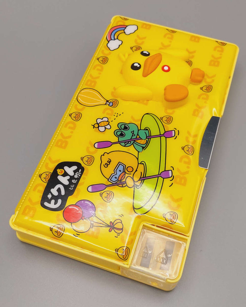 Squishy 3D Duck Smart Geometry Box with dual Sharpeners – CopyPencil.pk