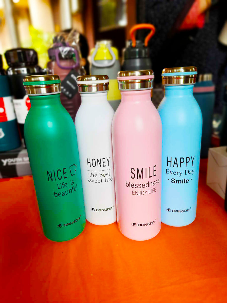 Smart Design Insulated Water Bottle Stainless Steel For Sports & Gym ...