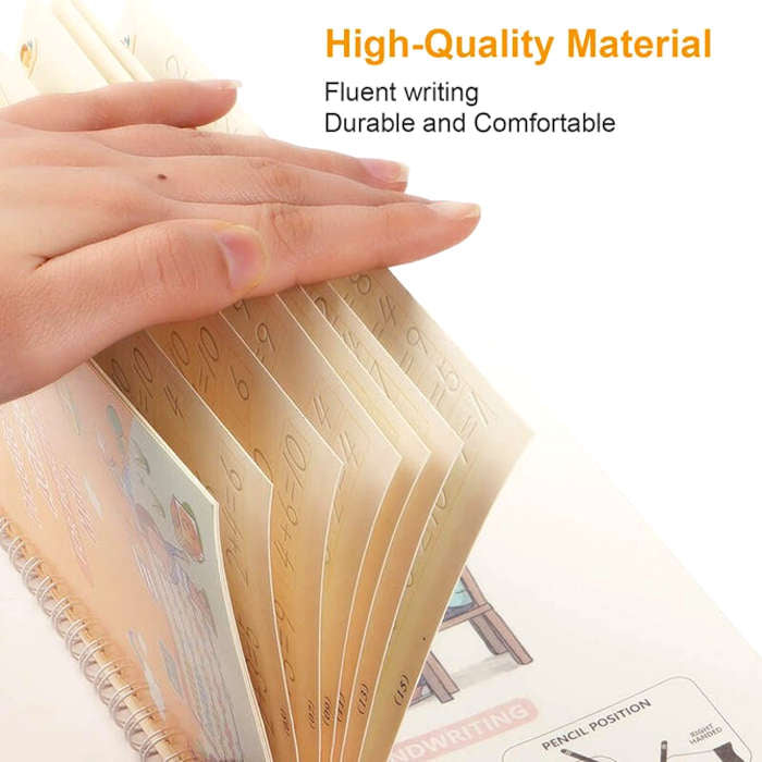 Buy Magic Practice Copybook Set Of 4 Reusable Calligraphy Magic books ...