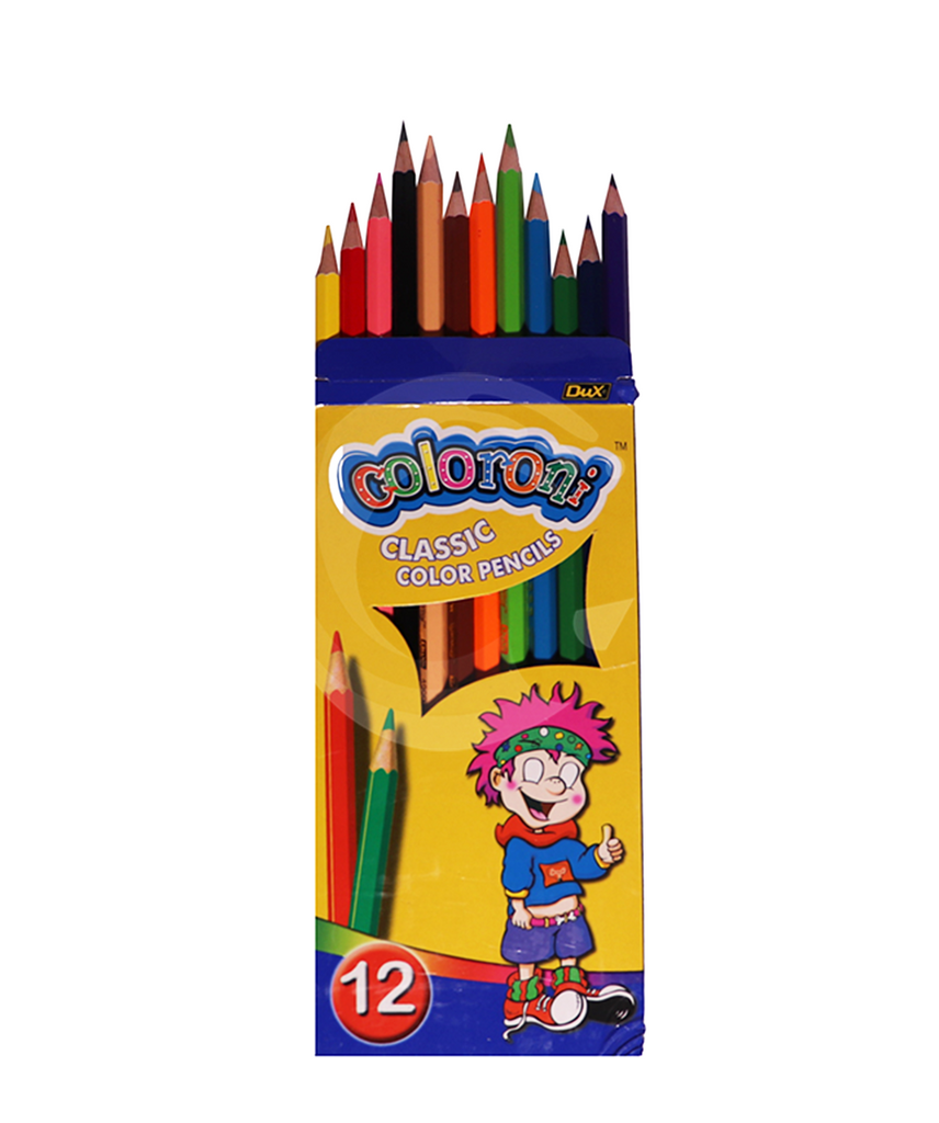 Buy Dux Coloroni Color Pencil 12 Colors – CopyPencil.pk
