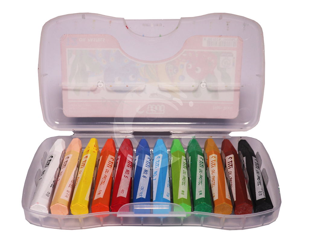 Buy Titi Crayon Color 12 Pcs Pack | Non-Toxic Oil Pastel Crayon Sticks ...