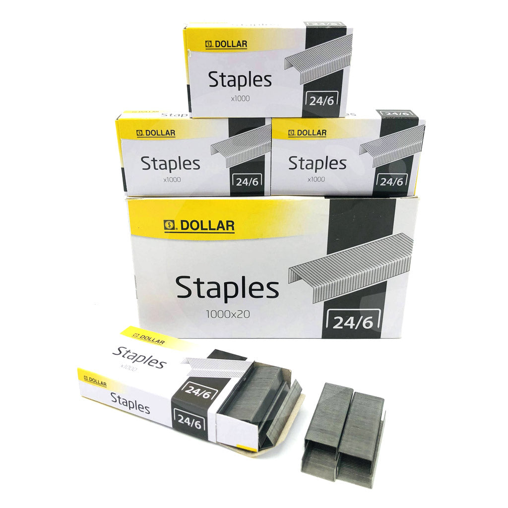 Buy Stapler Pins DOLLAR Staples Pins x1000, 24/6 – CopyPencil.pk