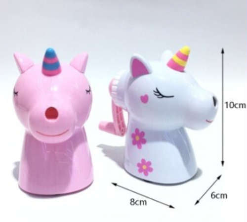 Buy Unicorn Shaped Rotary Pencil Sharpener Manual Mechanical Sharpener ...