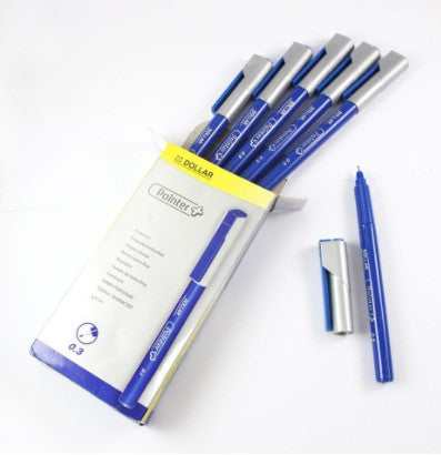 Dollar Pointer Plus Box Of 10 Pointer Pens – CopyPencil.pk