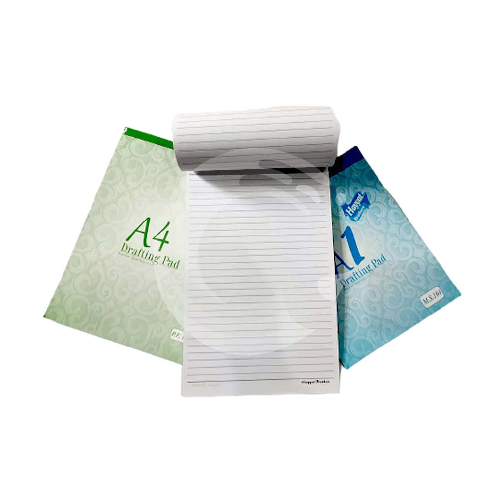 Drafting Writing Pad A4 & Legal Size 100 Pages Import Quality ...