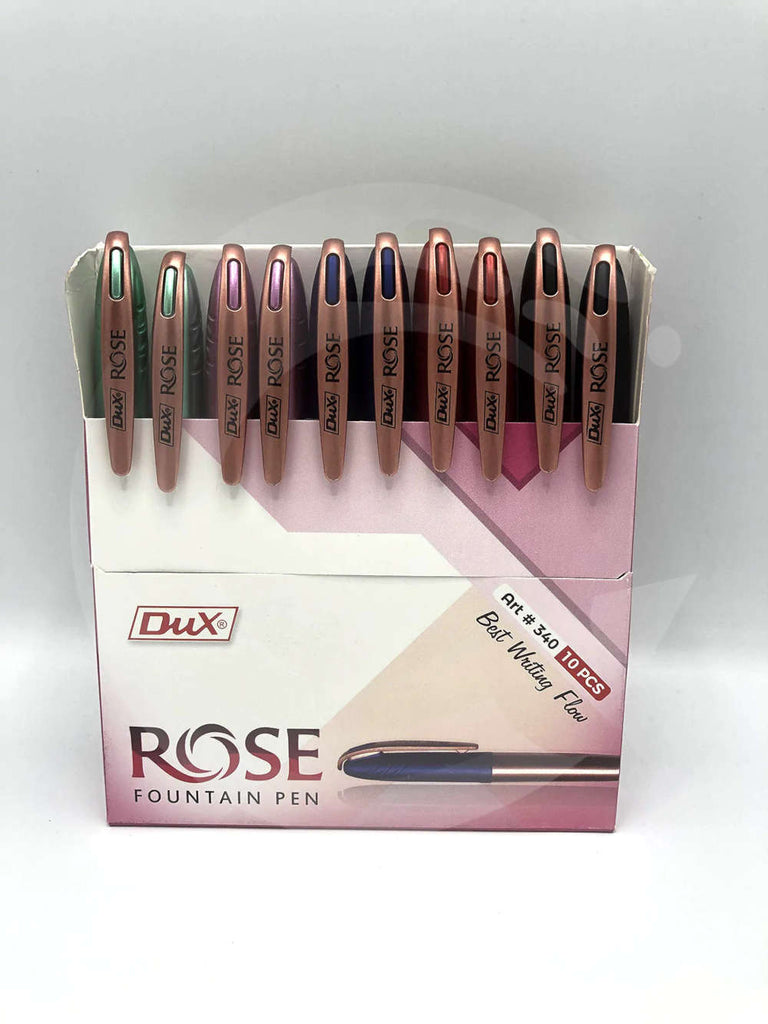 Dux Rose Fountain Pen - 5 Colors – CopyPencil.pk
