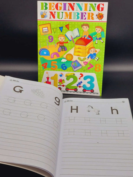 Buy Kids Learning Writing Books With Activity Base Stickers Fun Early ...