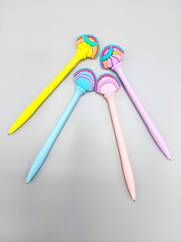 Buy Fancy Ball Pen For kids Colorful Rainbow Ball Pen – CopyPencil.pk