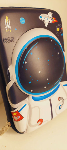 Buy Astronaut 3D Pencil Case Multi-Compartment Stationery Pouch ...