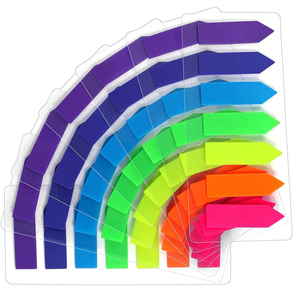 Buy Sticky Notes Flag Multi Color Index Tabs Adhesive Strips Writeable ...