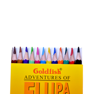 Goldfish Color Pencil Flupa Pack Of 12 Color Pencils Full Size ...
