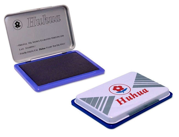 Huhua Stamp Pad No.1 | Office Metal Case Refill Ink Stamp Pad ...