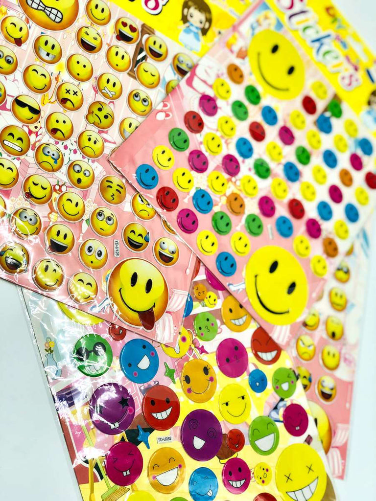 Buy Stickers High Quality Smiles 3D Stickers For kids Art & Craft ...