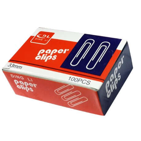 Buy Paper Clip 33Mm Ding Li – CopyPencil.pk