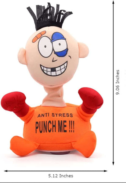 Buy Punch Me Anti-Stress Doll Soft Plush Screaming Electric Toys ...