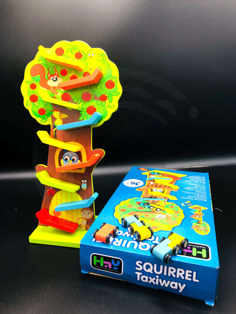 Buy Squirrel Taxiway Wooden Race Track | Educational Toys for Kids ...