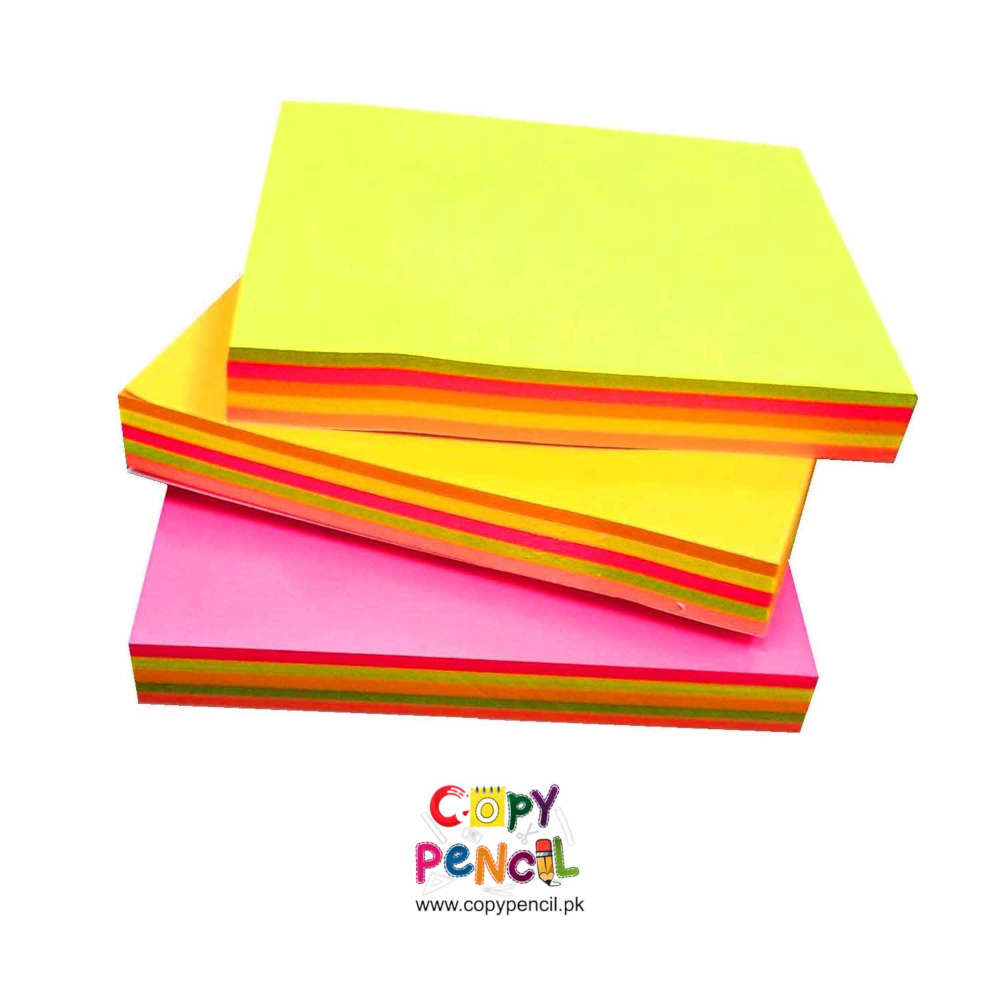 Buy Sticky Notes 3X3 Multi Color Easy to Post On Sticky Notes ...