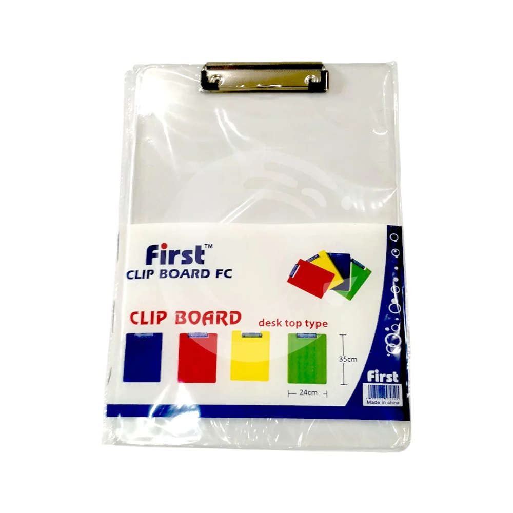 Buy Transparent Clip Board Acrylic Crystal Clear Clipboard – CopyPencil.pk