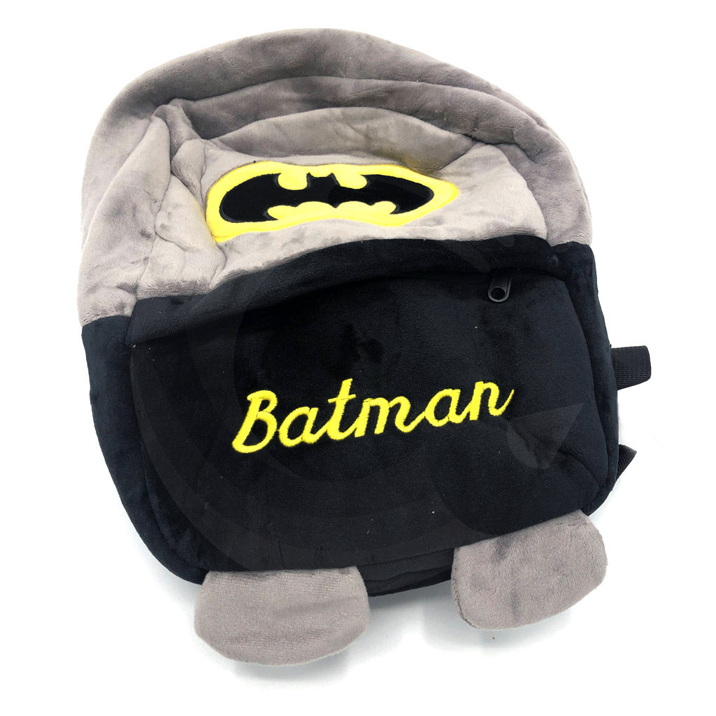 Batman Plush Stuffed Bag For Toddlers | Stylish Superhero Mini Backpac ...