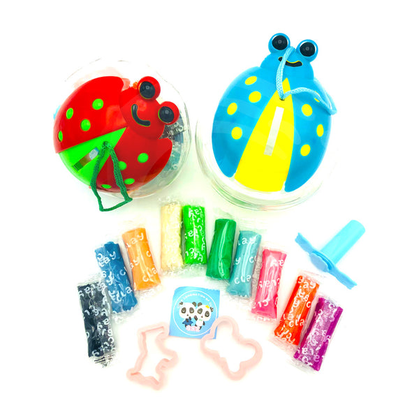 Buy Play Dough for Kids - Lady Bird Patterned Clay Box – CopyPencil.pk