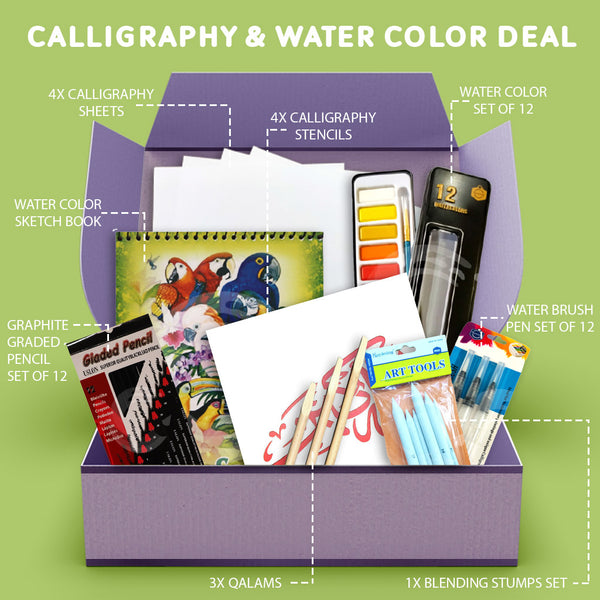 Calligraphy and Water Color Deal – CopyPencil.pk