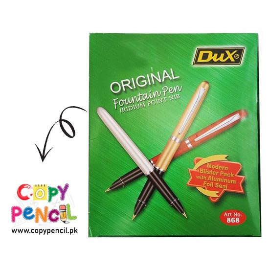 Dux Fountain Pen 868 | Iridium 0.2mm – CopyPencil.pk